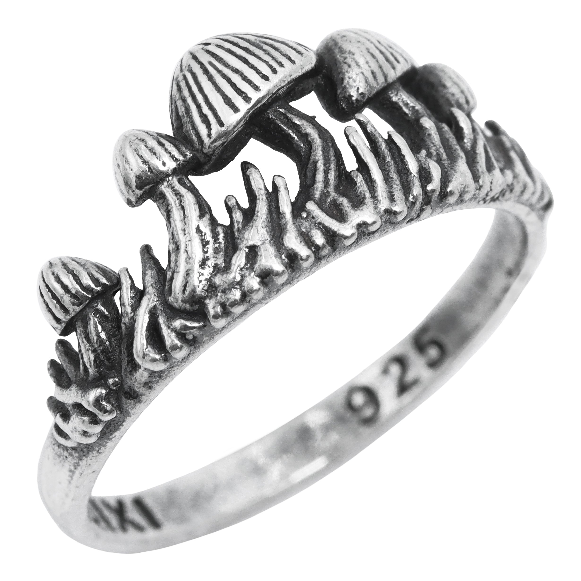 Toadstool Sterling Silver Mushroom Ring – Shop Dixi